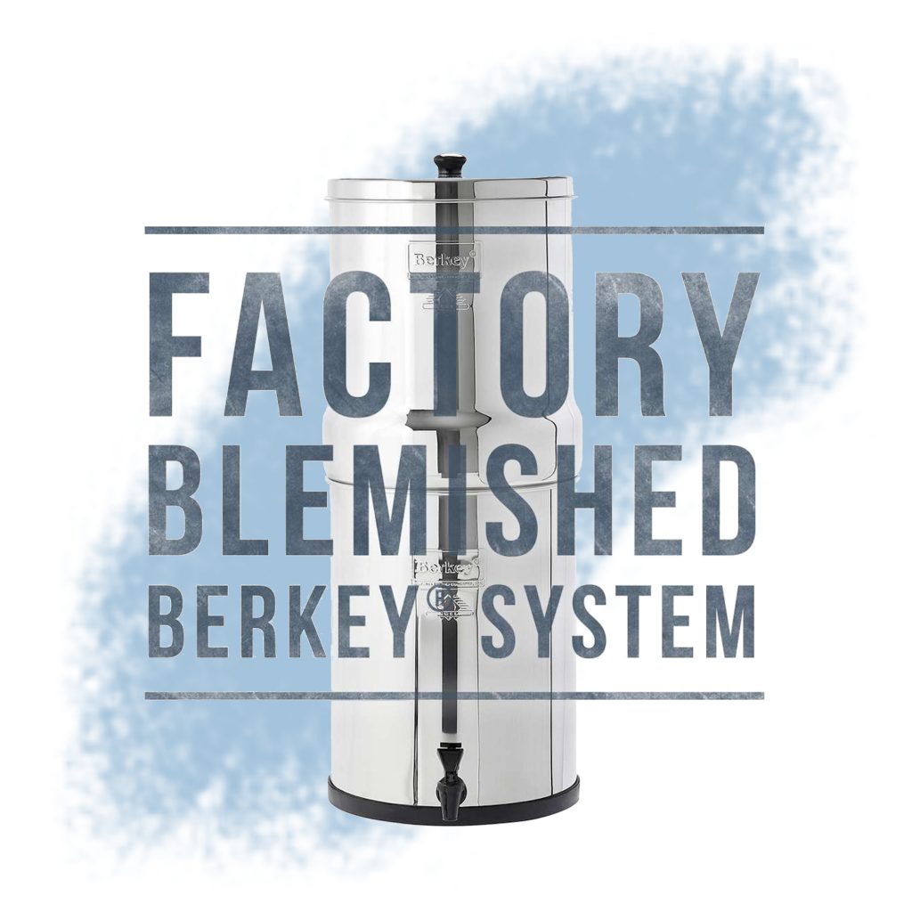 Blemished Big Berkey® System (2.25 gal) - USA Berkey Filters