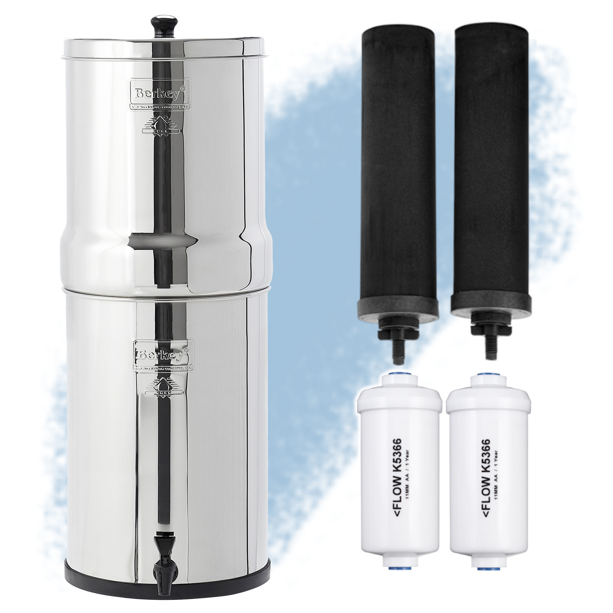 Go Berkey Kit W/ Black Berkey Primer (Next Day Delivery)