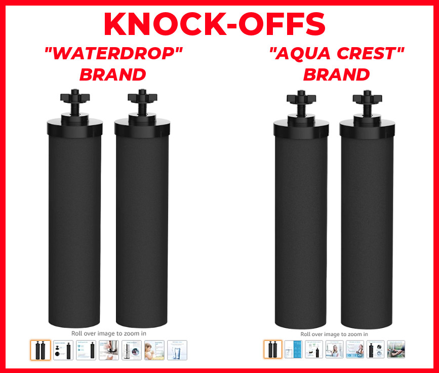Beware Of Berkey® Knock-Off Products & Brands - USA Berkey Filters